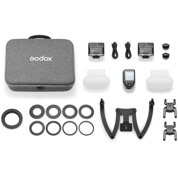 Kit Dental Flash Macro Godox MF12-DK3 con transmisor XproII ...